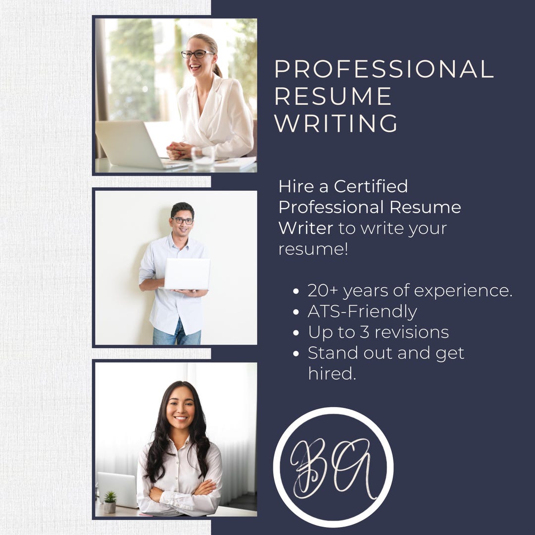 Resume Refresh – Eye-catching, Modern, Professional! - Etsy