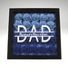 DAD Flower Shadow Box | Father's Day, Birthday - Etsy