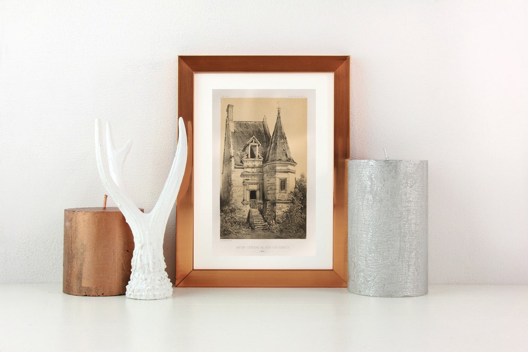 Chateau Print Image for Downloading Chateau Artwork Printable Castle ...