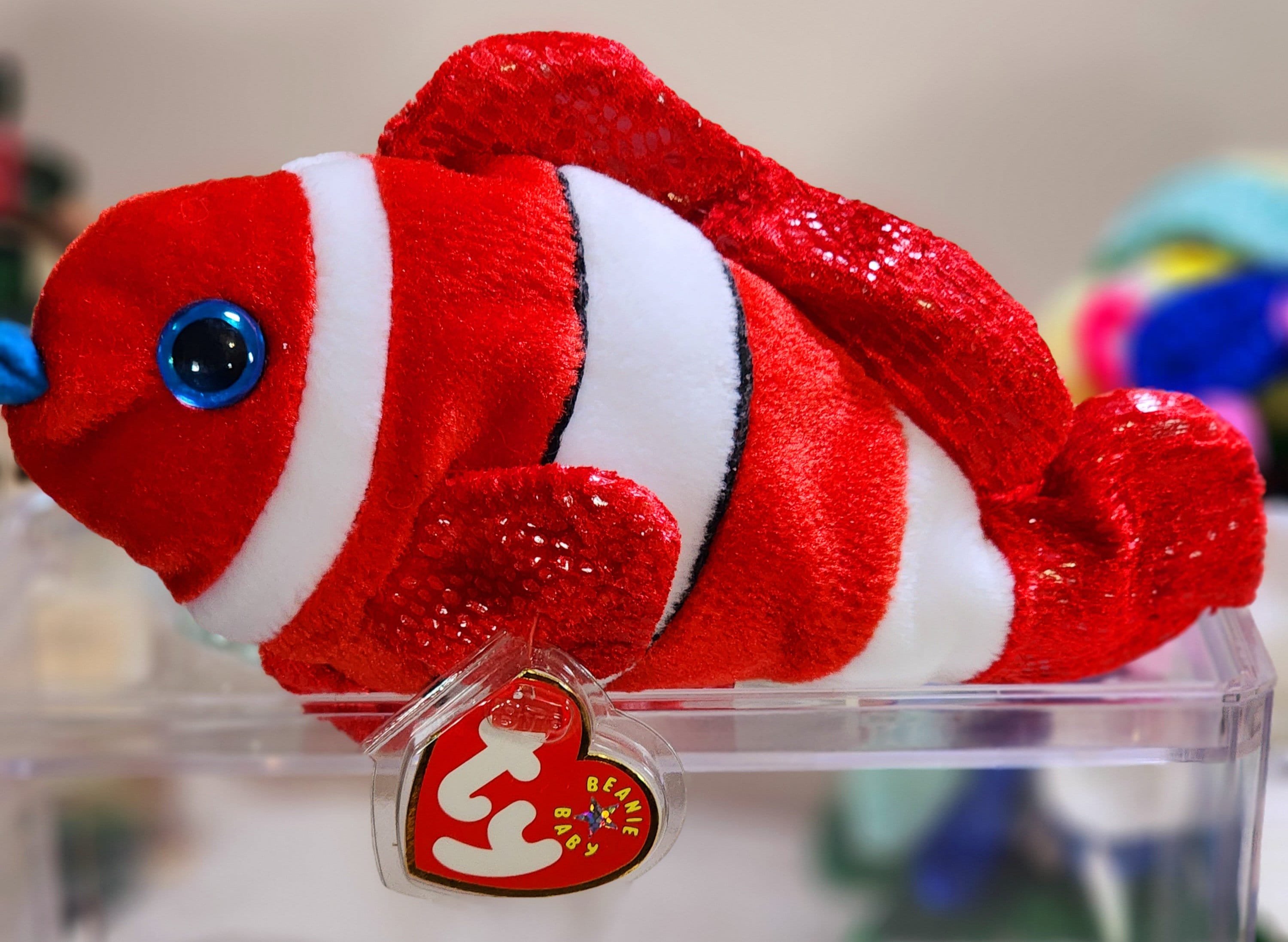 Jester the Clown Fish Beanie Baby - Etsy