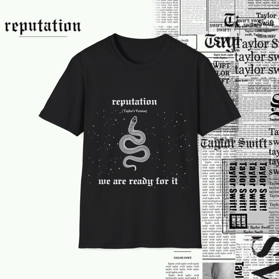 Taylor Swift Reputation Taylor's Version Are You Ready for It T-shirt ...