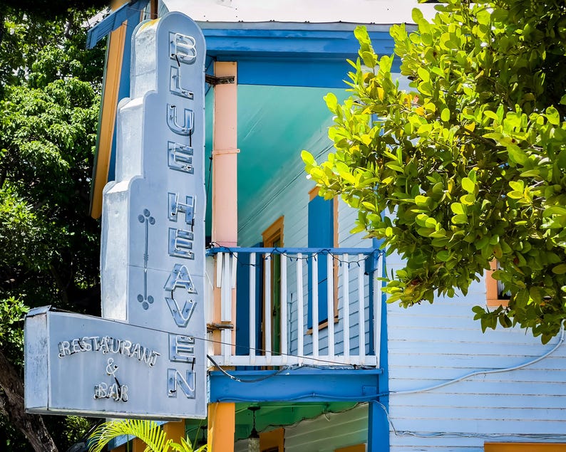 Blue Heaven / Key West / Florida / Print / Photo / Photography ...