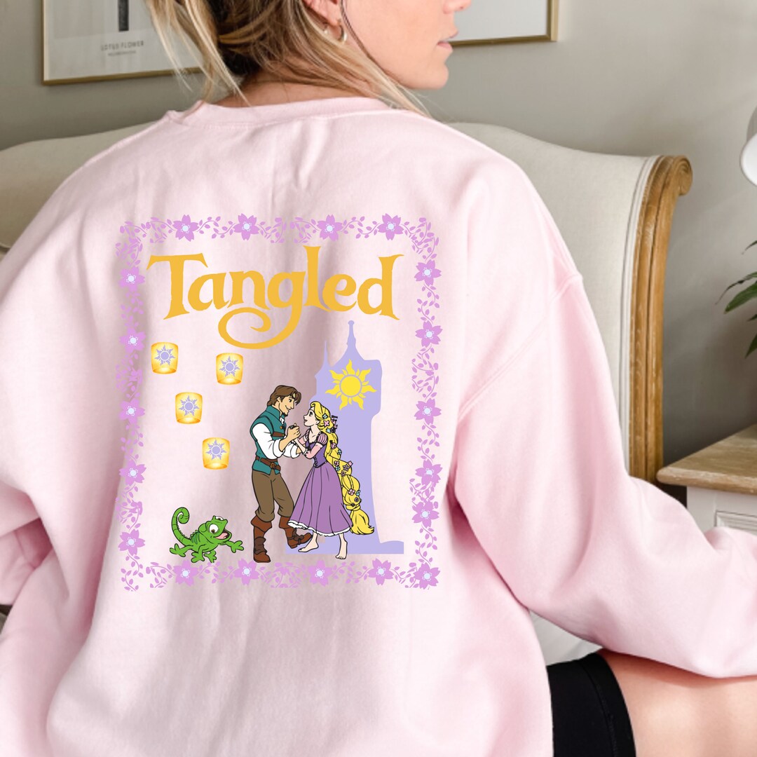 Rapunzel Princess Sweatshirt, Disney Princess Sweatshirt, Tangled ...