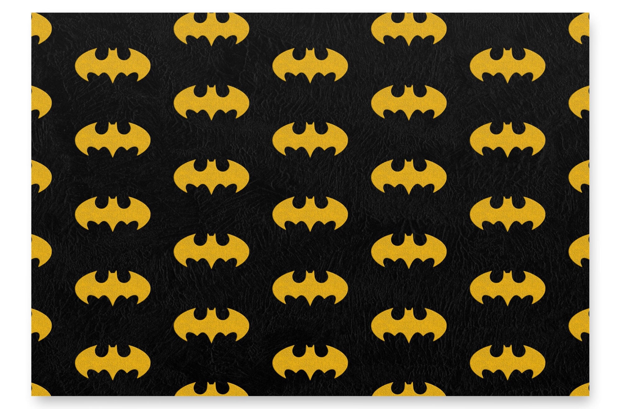 Batman Wrapping Paper 3 Sheets - Etsy