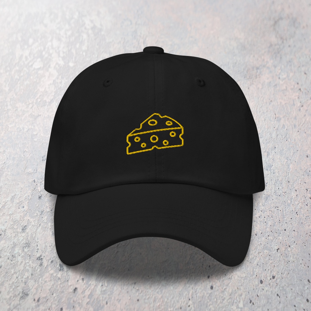 Cheese Hat. Embroidered. Unique, Adjustable. Lactose Free. - Etsy