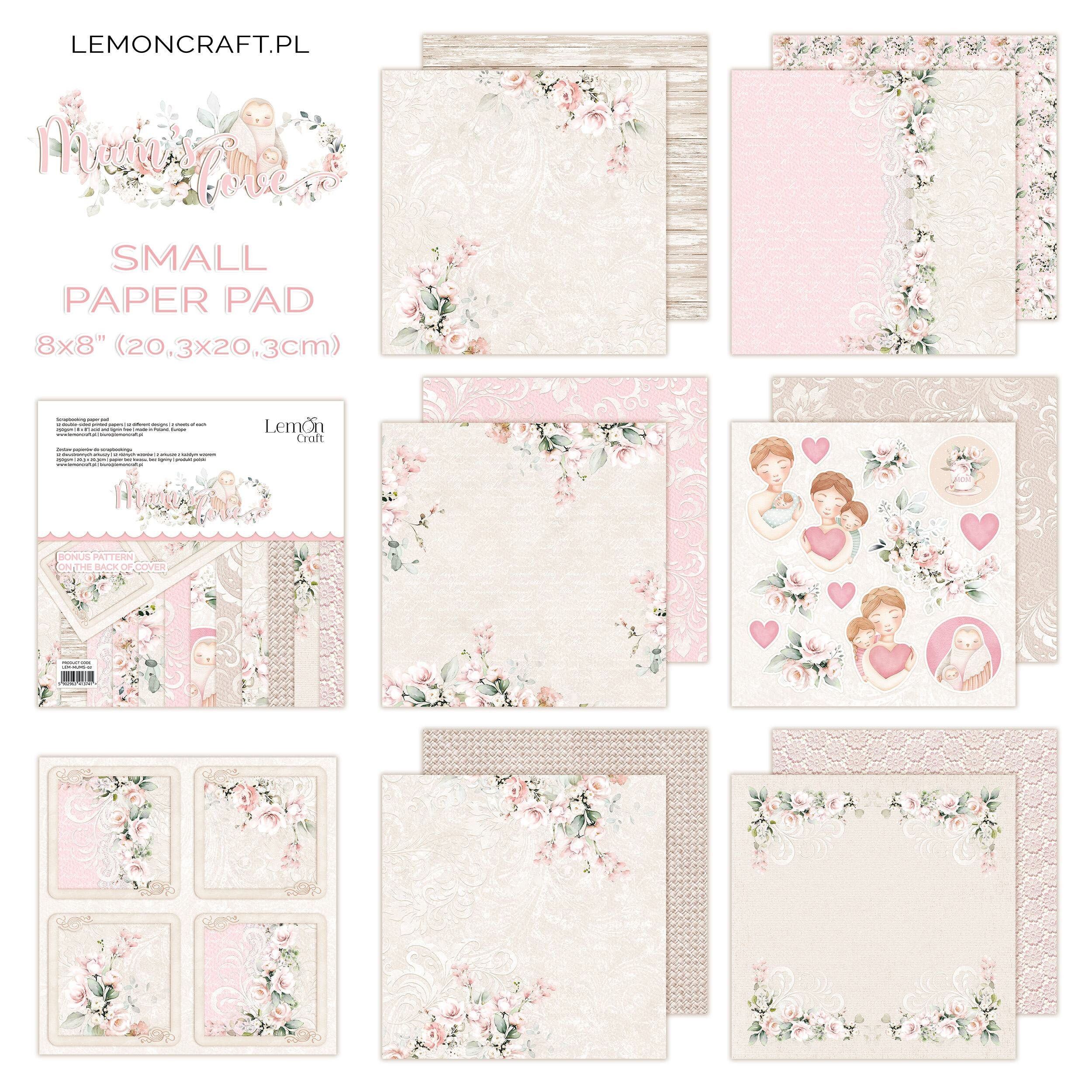 Choose by Collection Mum's Love, Lemoncraft, Scrapbooking Paper Set ...