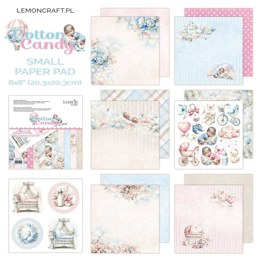 Choose by Collection Cotton Candy, Lemoncraft, Scrapbooking Paper Set ...