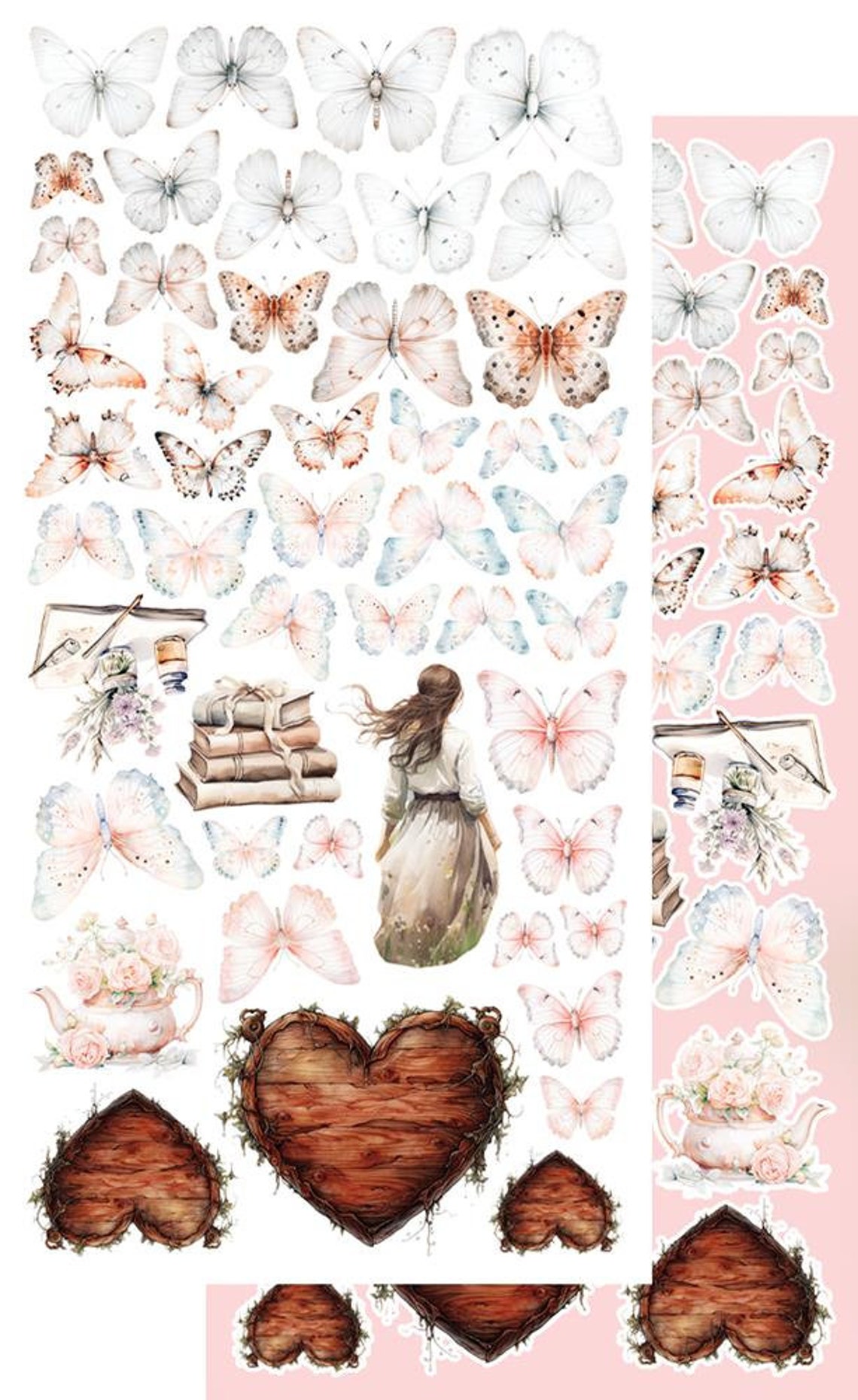 6x12, 12 Sheets, Extras Set for Cutting, Soul of Spring, Art Alchemy ...