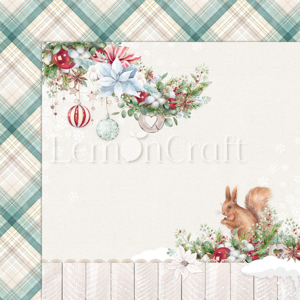 Choose by Collection This Christmas, Lemoncraft, Scrapbooking Paper Set ...