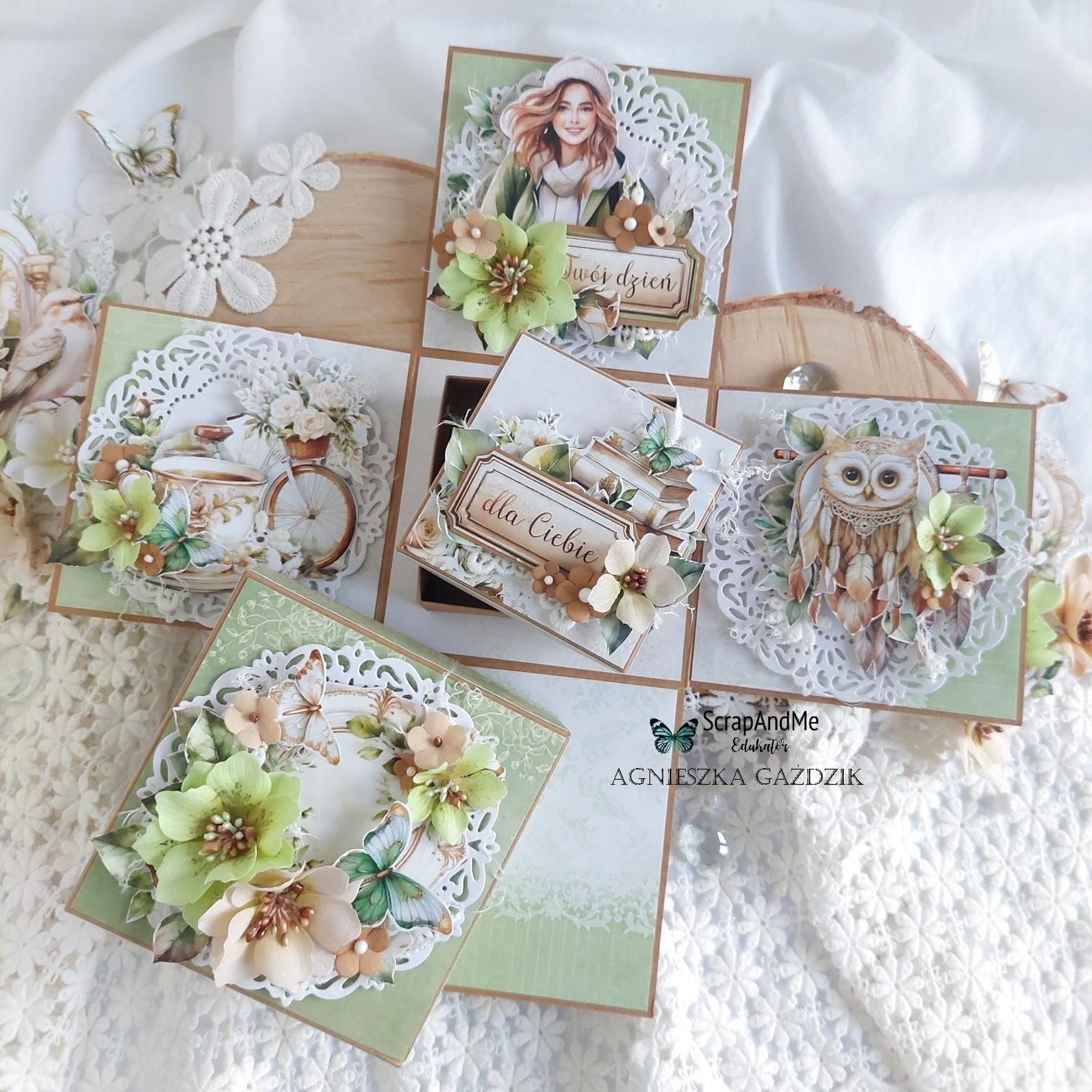 White Roses 12x12 Scrapbook Paper Pack | Wedding Floral Papers | 5 ...