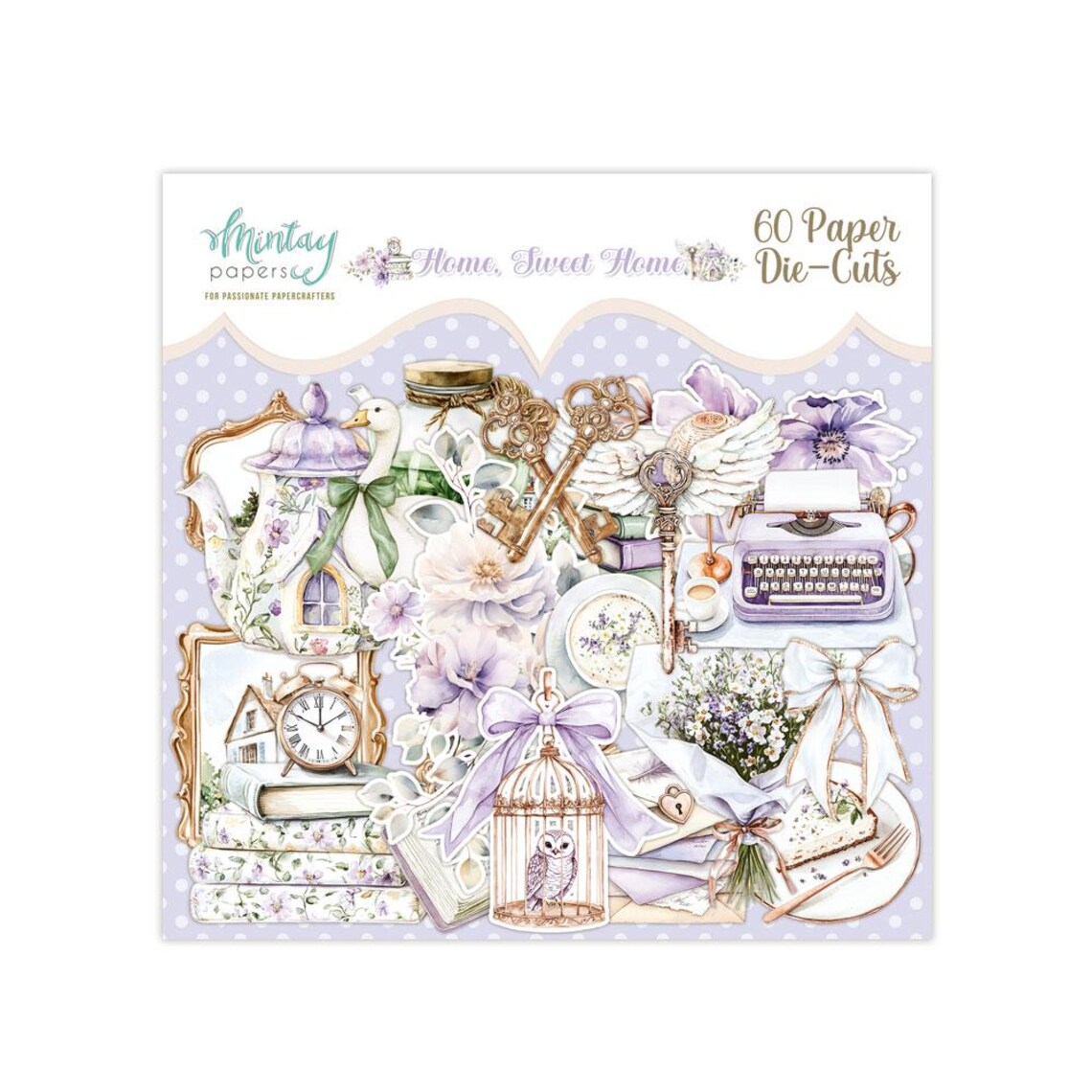 Paper Die-cuts - Home, Sweet Home | 60 Pcs | Mintay Papers | Cozy ...