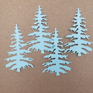 12 Die-cut Christmas Tree for Stunning Crafting Creations - Etsy