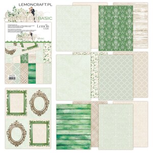 Choose by Collection Greenery, Lemoncraft, Scrapbooking Paper Set ...