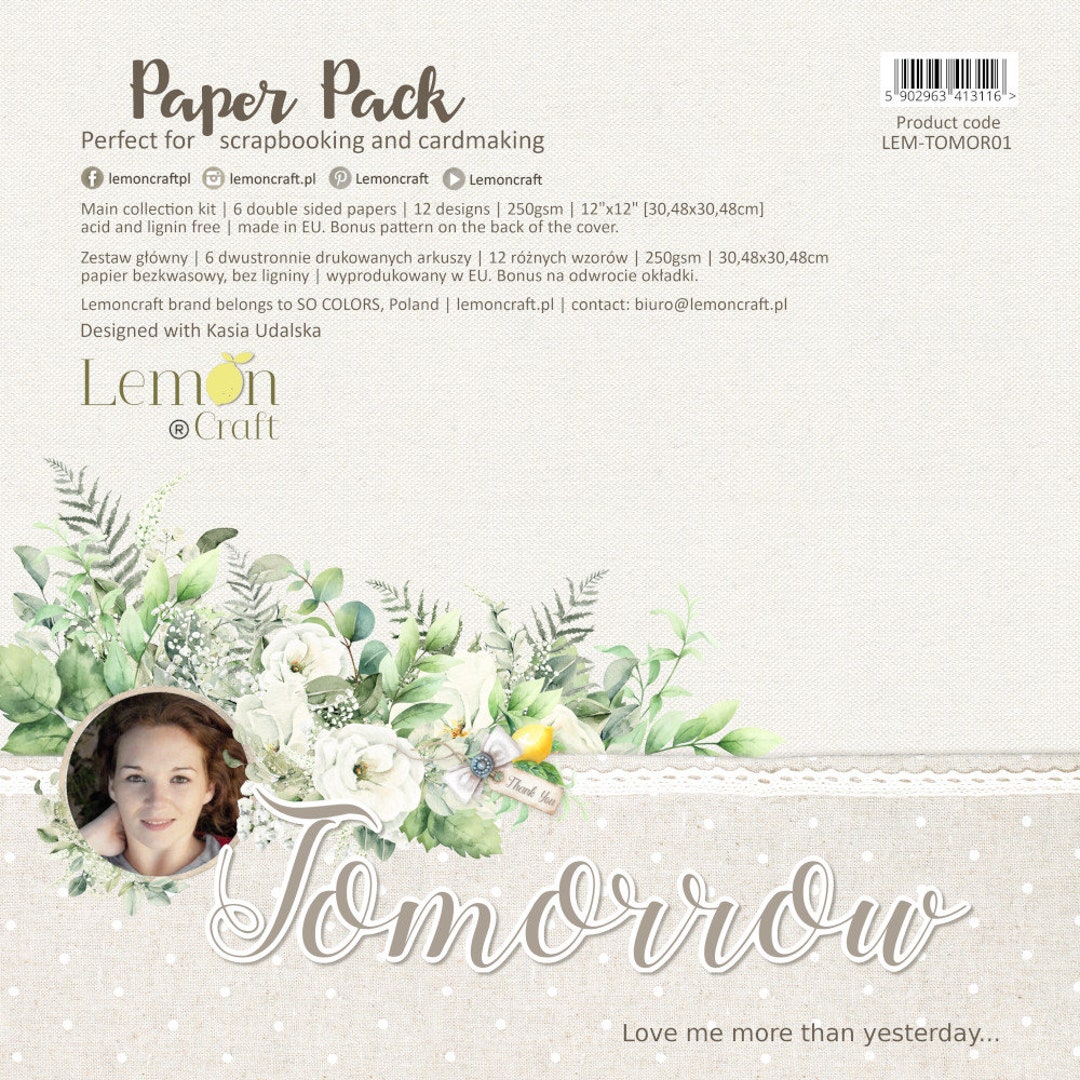Choose by Collection Tomorrow, Lemoncraft, Scrapbooking Paper Set ...