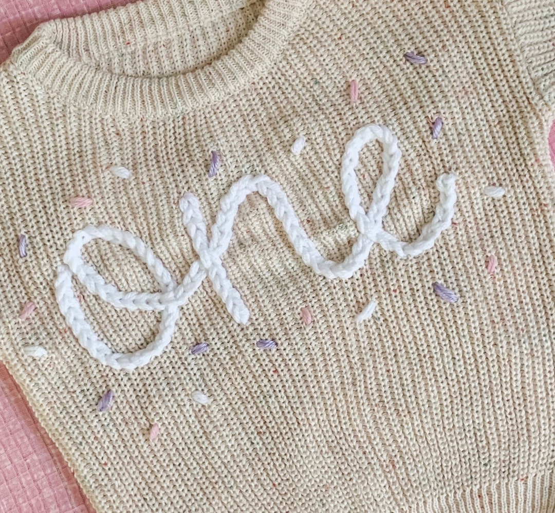 Personalized Hand Embroidered Baby and Toddler Birthday - Etsy