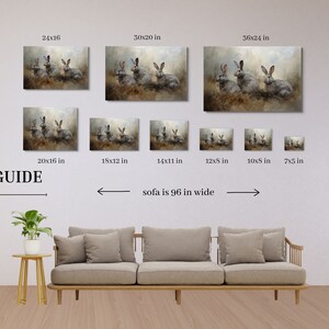 Vintage Rabbit Art Rustic Rabbit Art Countryside Art Nursey Art Nursery ...