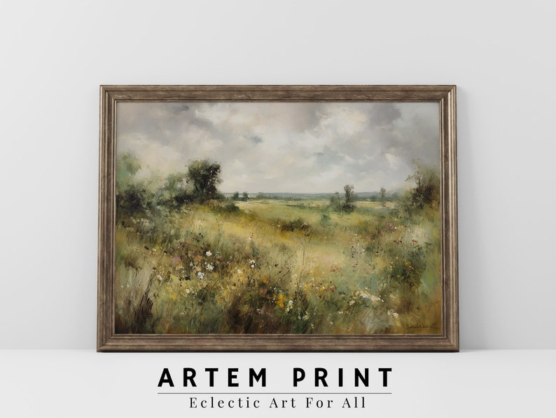 Vintage Countryside Art Rustic Farmhouse Wall Decor Digital Download ...