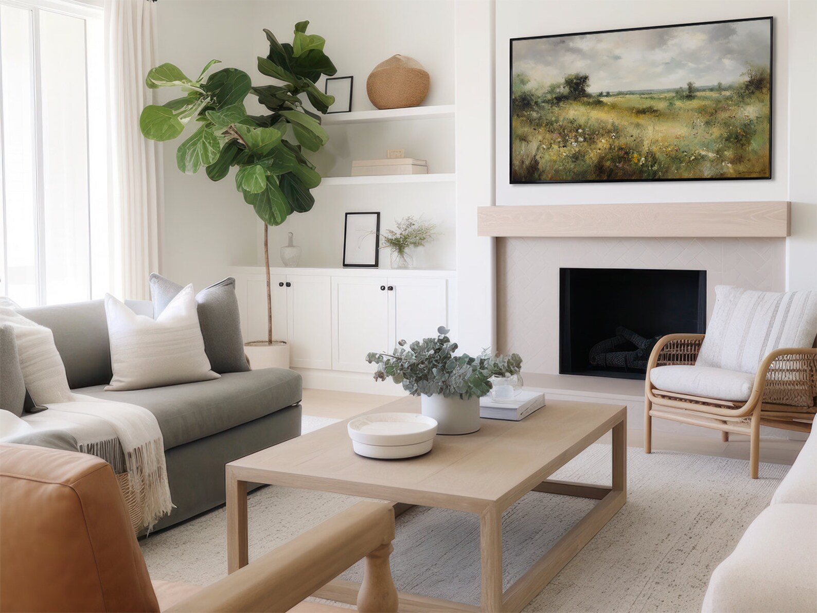 Vintage Countryside Art Rustic Farmhouse Wall Decor Digital Download ...