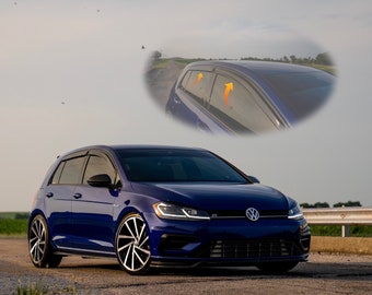 EZM Rear Bumper Reflector Decals X 2 for VW Golf MK7 R - Etsy