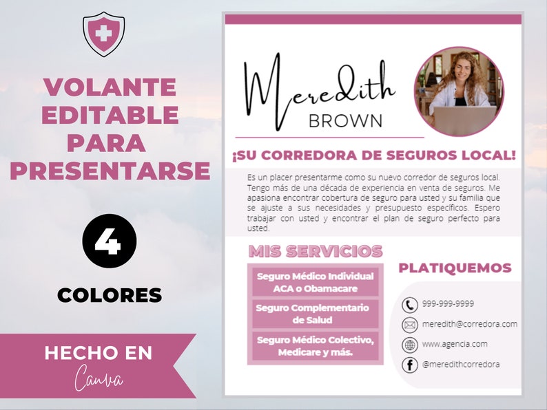 Volante Editable Para Corredor I Flyer Personalizable Para Agentes I ...