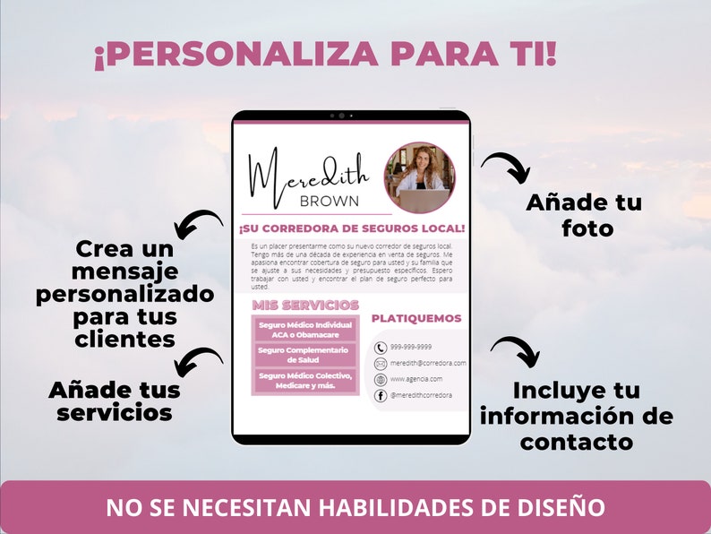 Volante Editable Para Corredor I Flyer Personalizable Para Agentes I ...