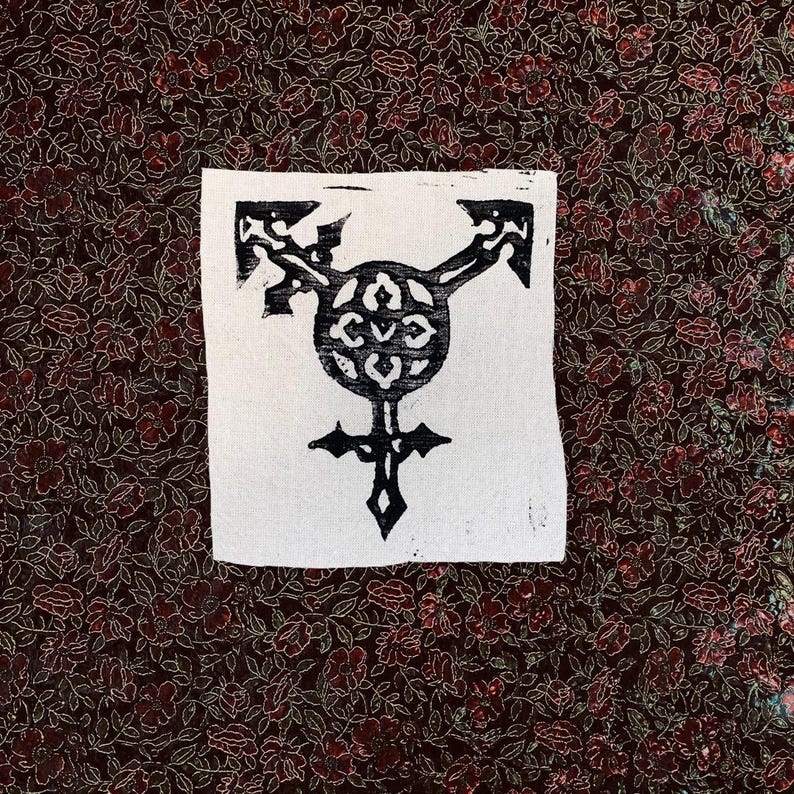 Gothic Trans Symbol Patch - Etsy