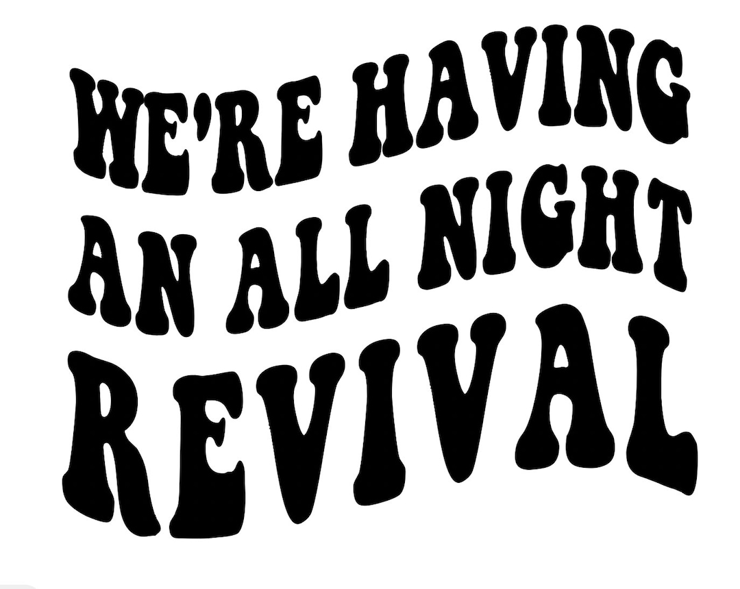 Zach Bryan All Night Revival SVG - Etsy Australia