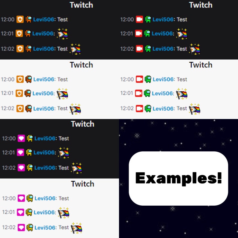 Among Us Twitch Badges | Pixel Art and Ready to Use! 20 Colors! - Etsy ...