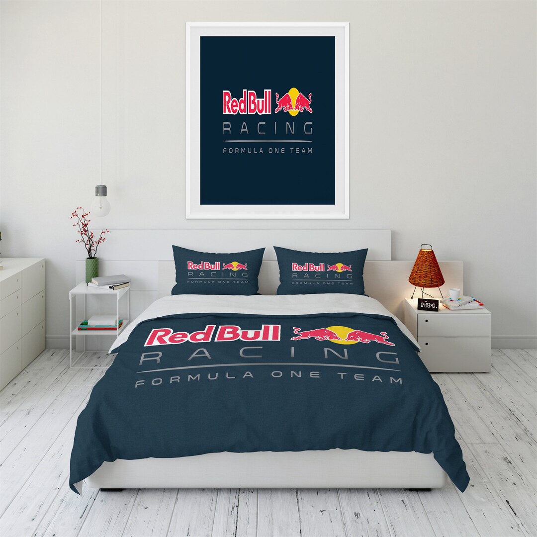 Red Bull Quilt Cover Soft Three-piece Bedding Set Custom - Etsy