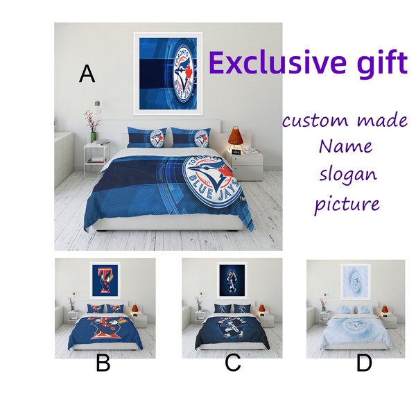 Toronto Blue Jays Bedding - Etsy Canada