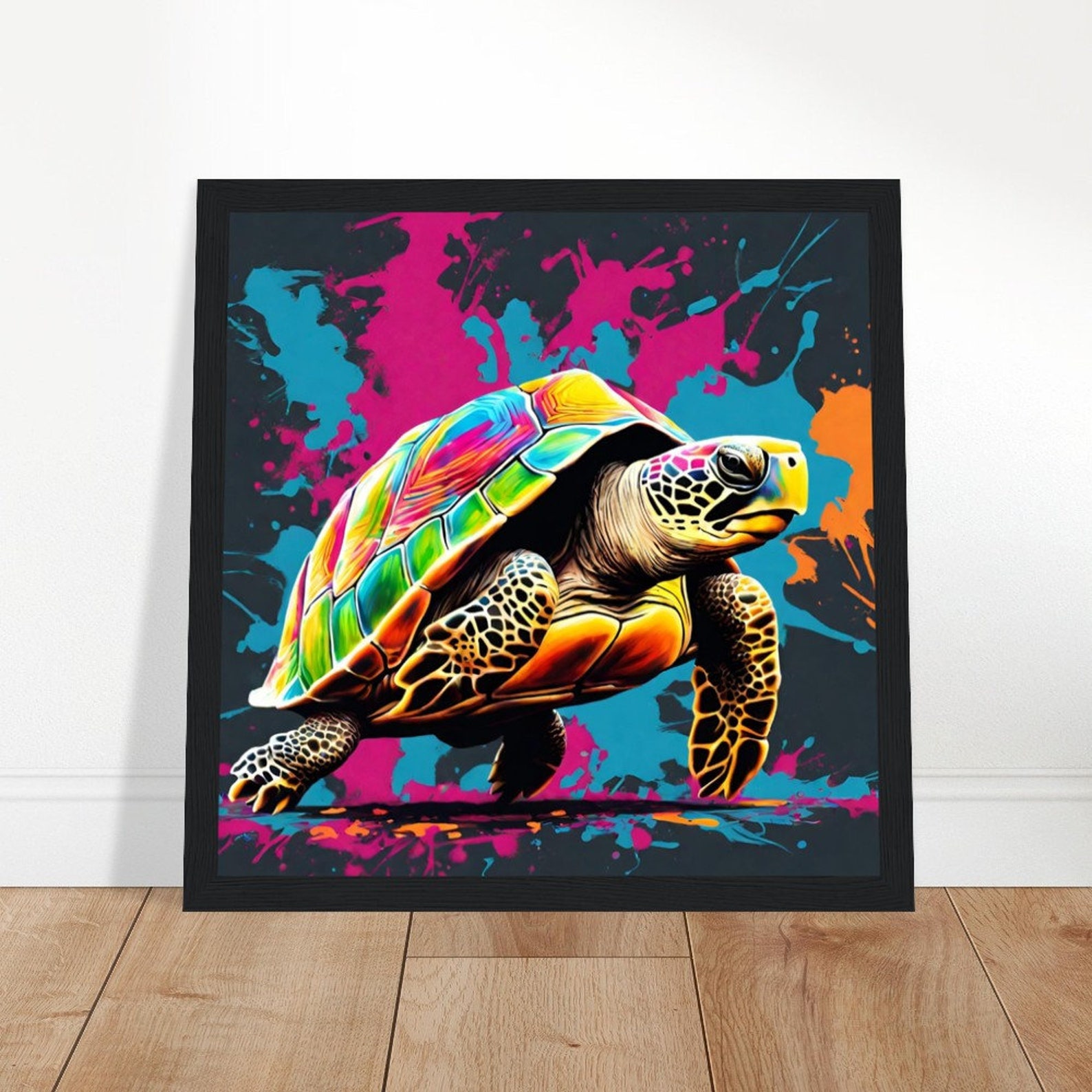 Sea Turtle Pop Art, Sea Turtle Painting, Ocean Pop Art, Pop Art ...