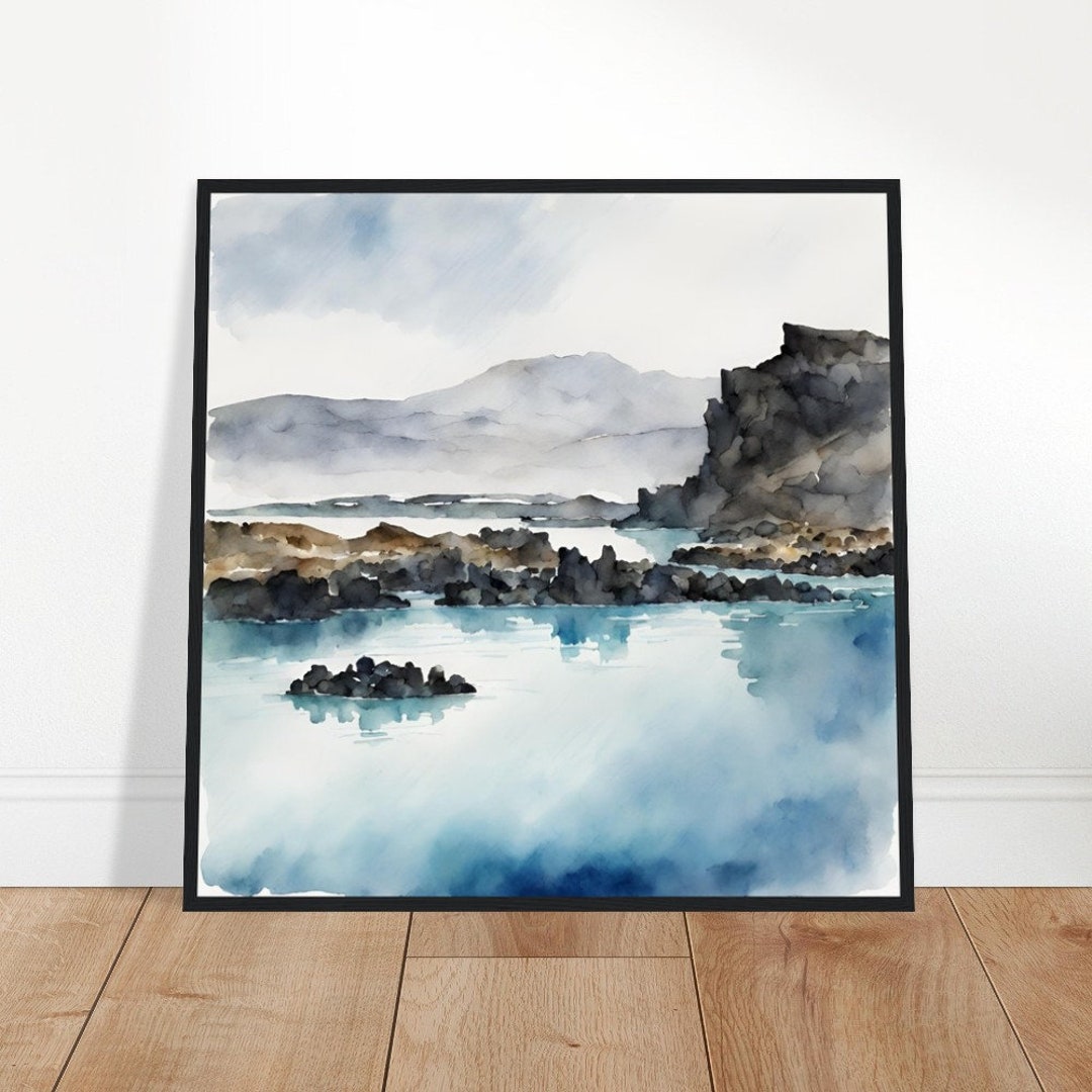The Blue Lagoon Art, the Blue Lagoon Painting, the Blue Lagoon ...