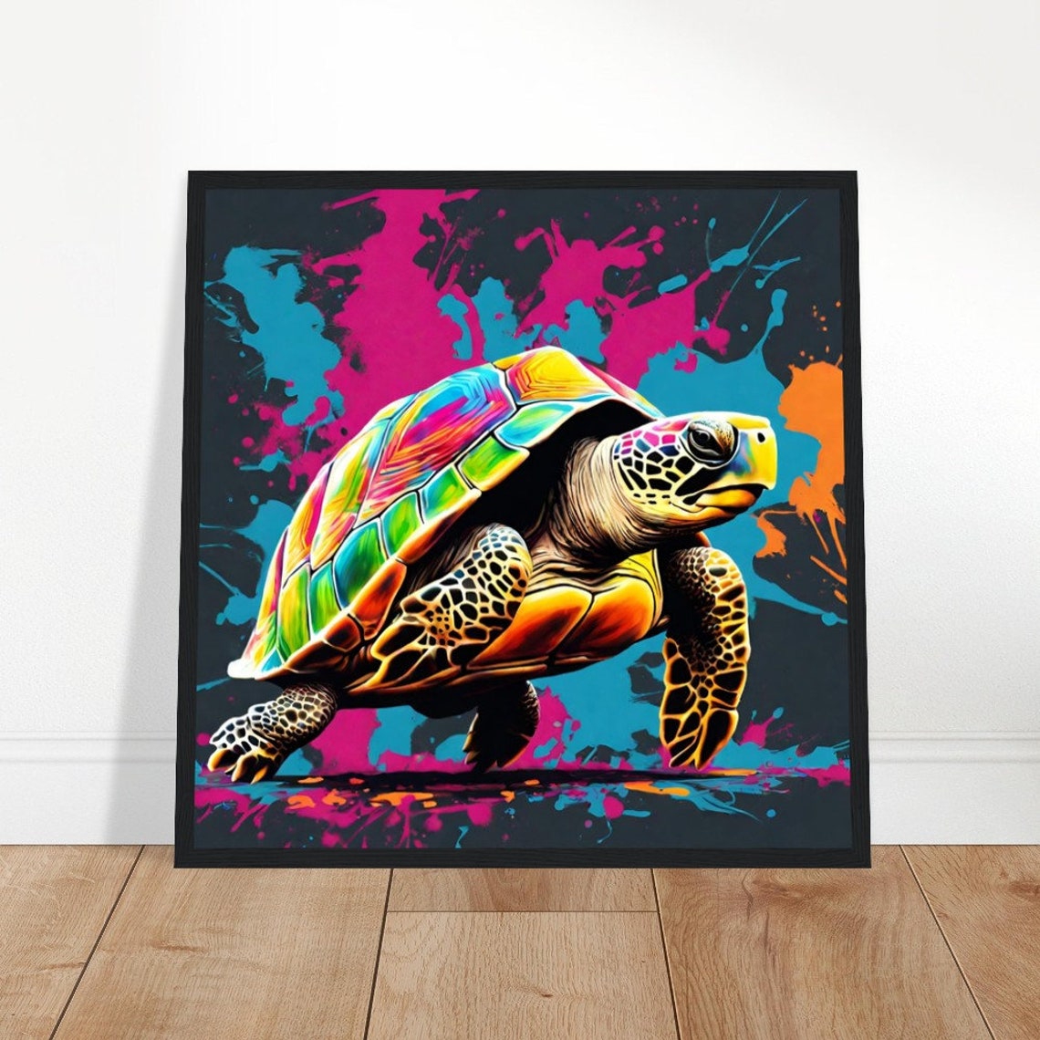 Sea Turtle Pop Art, Sea Turtle Painting, Ocean Pop Art, Pop Art ...