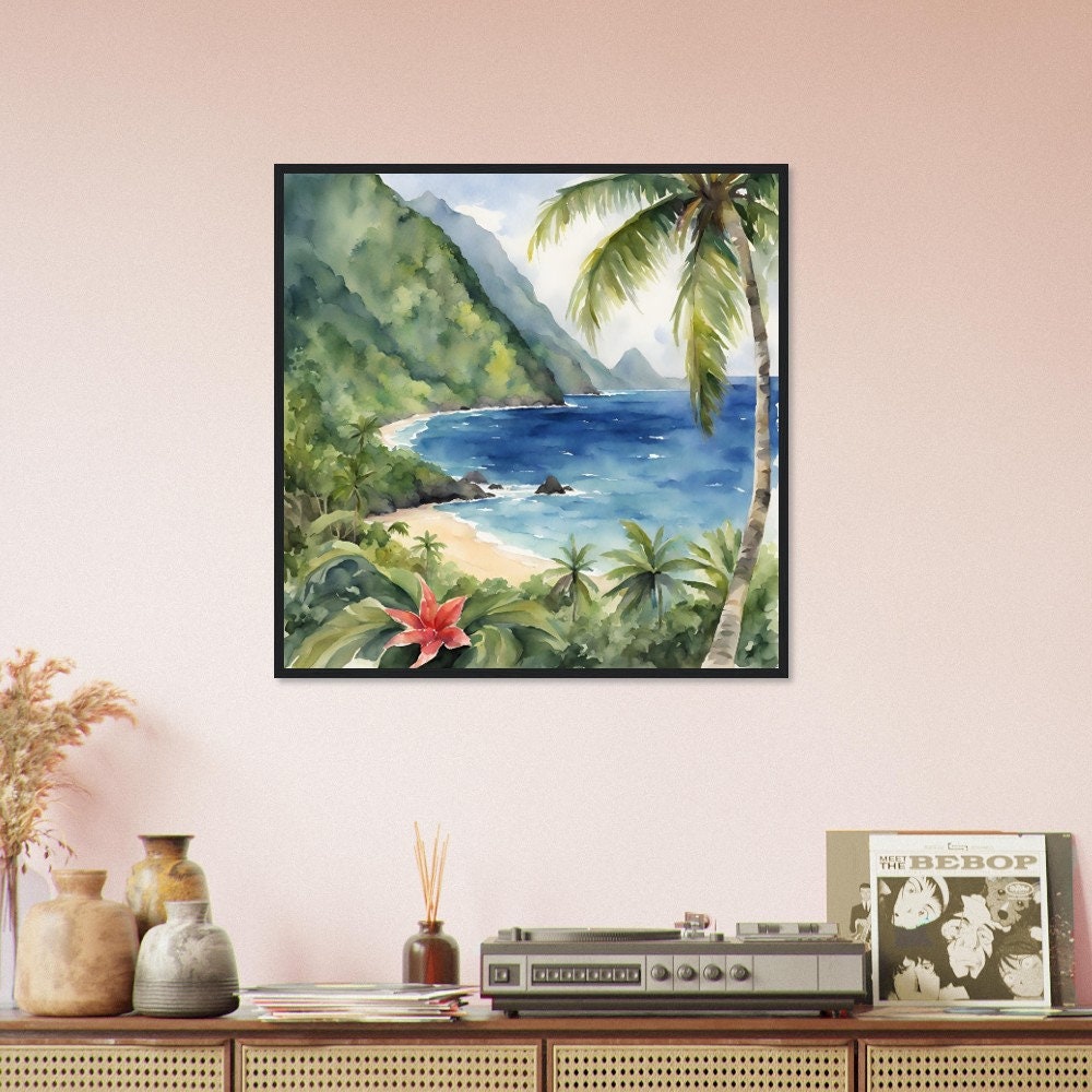 American Samoa National Park Art, American Samoa Painting, American ...