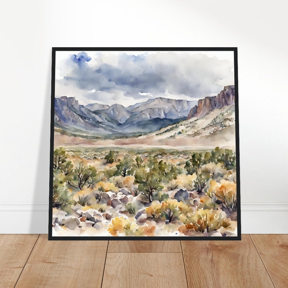 Great Basin National Park Art, Great Basin Painting, Great Basin ...