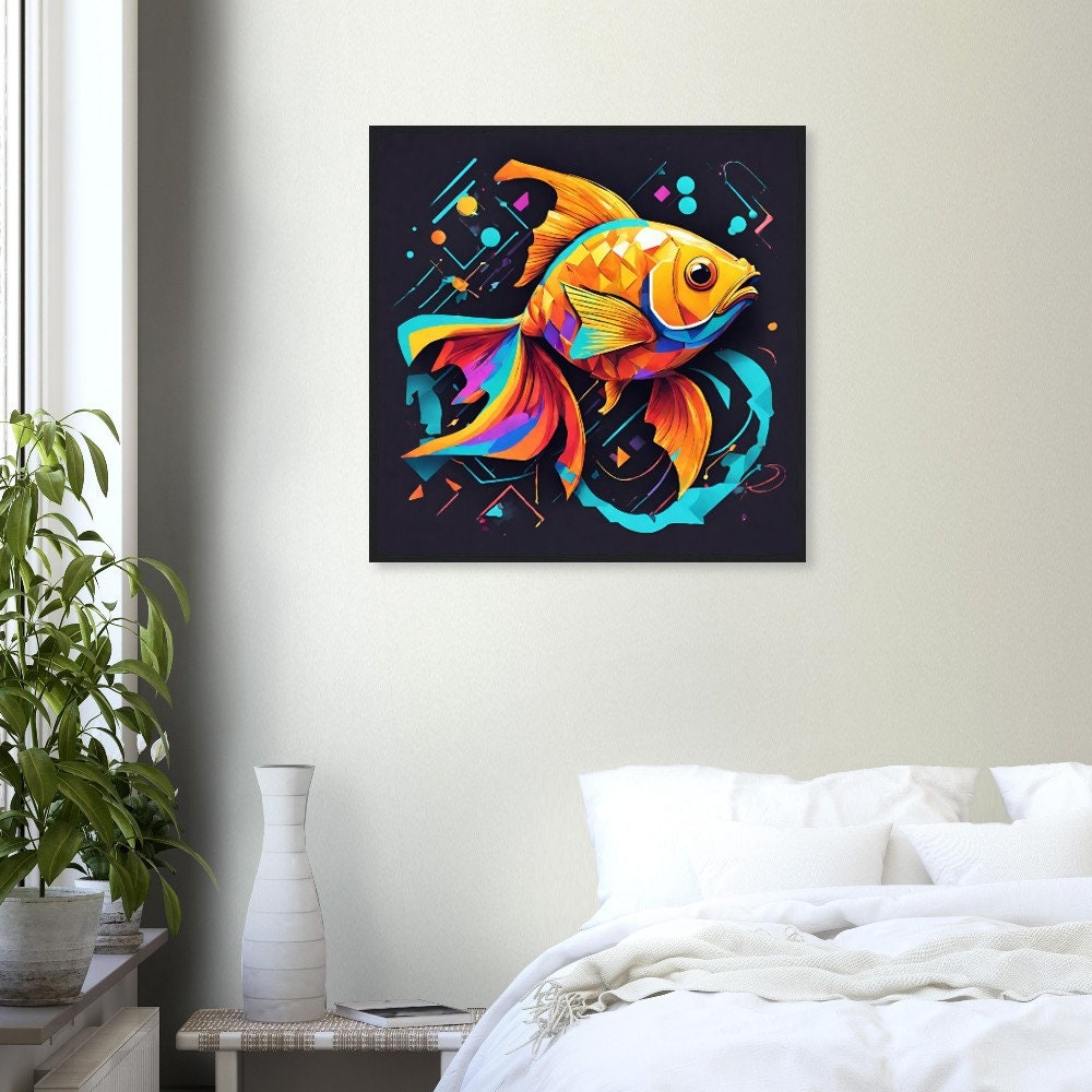 Fish Pop Art, Fish Painting, Marine Pop Art, Pop Art Painting, Pop Art ...