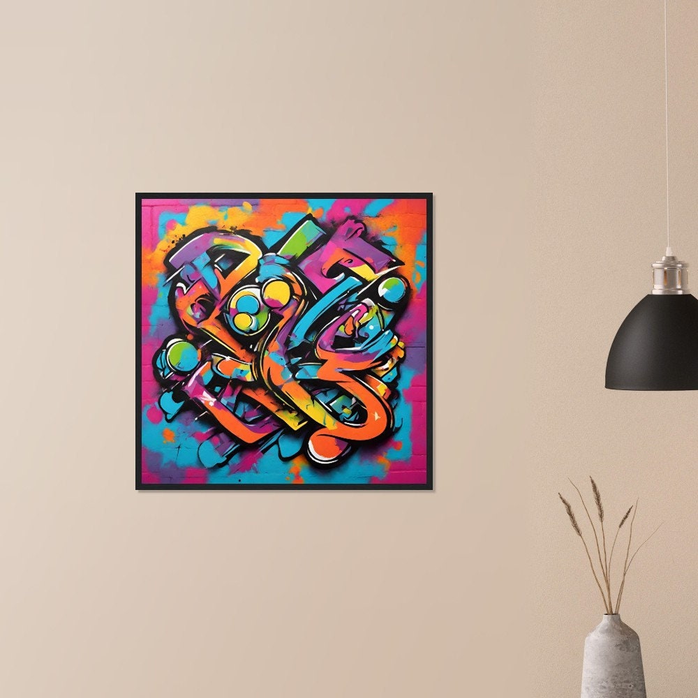 Graffiti Pop Art Graffiti Painting Vibrant Pop Art Pop Art - Etsy