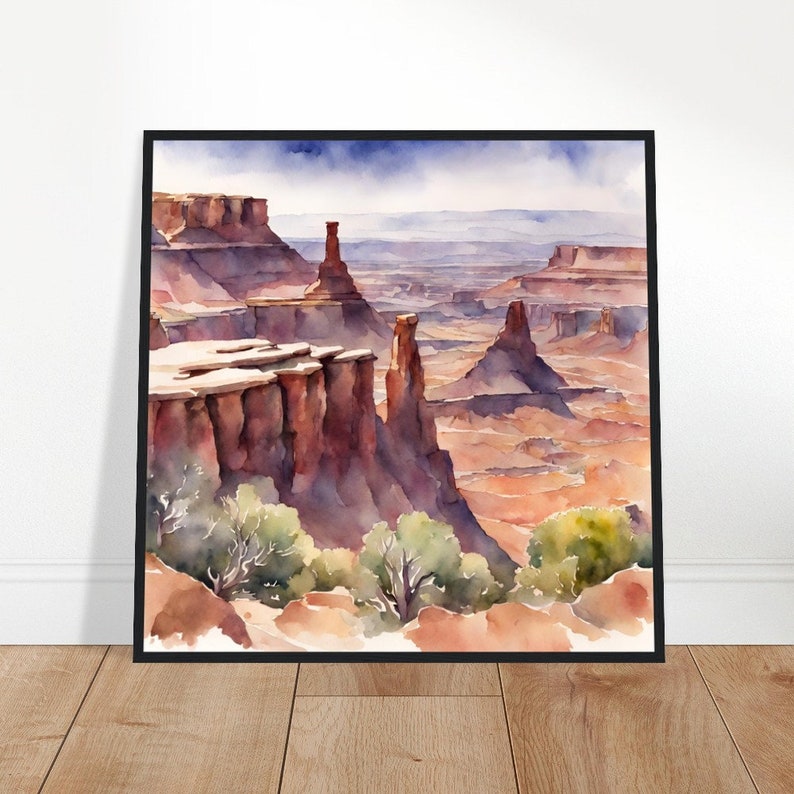 Canyonlands National Park Art Canyonlands Painting Canyonlands