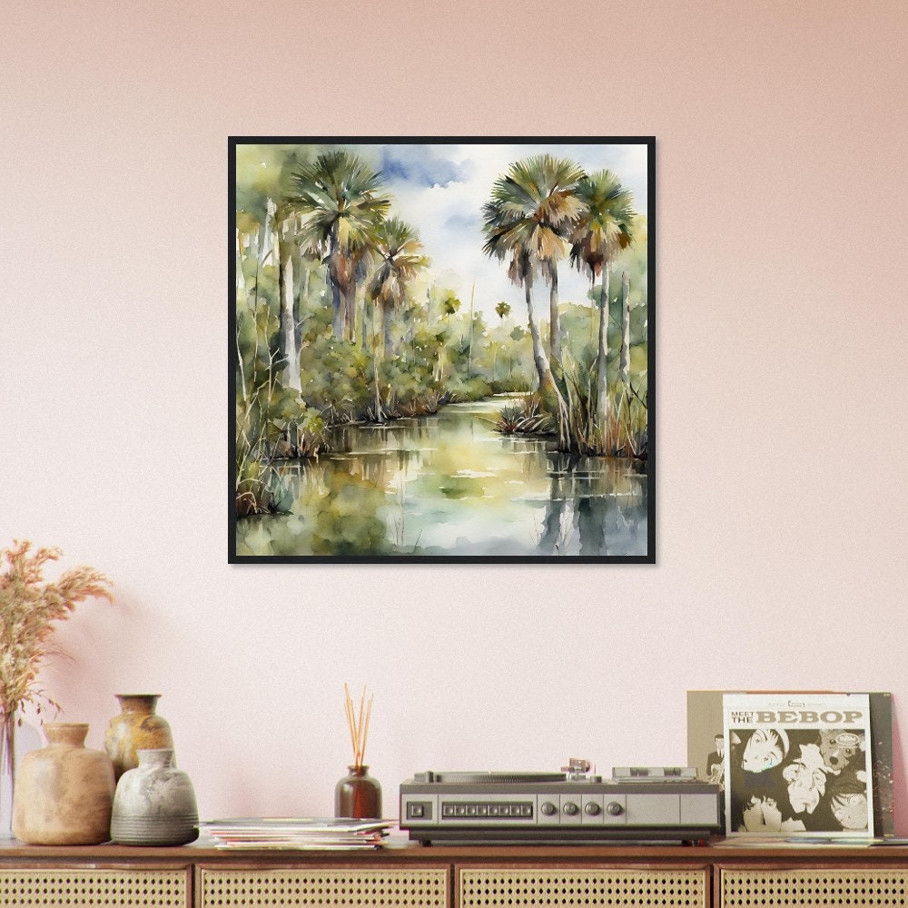 Everglades National Park Art, Everglades Painting, Everglades ...