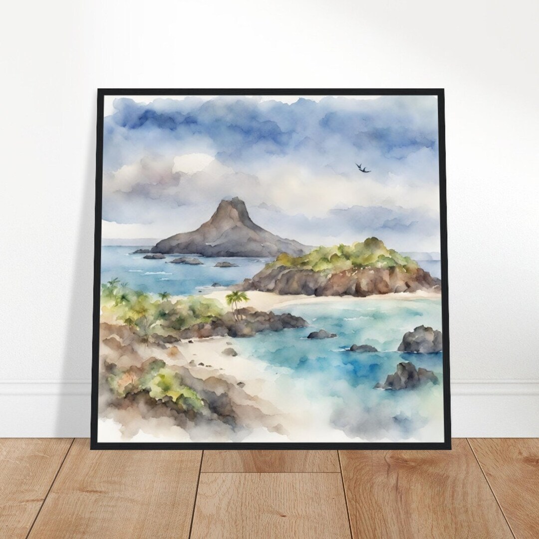 Galapagos Art, Galapagos Painting, Galapagos Watercolor Art, Watercolor ...