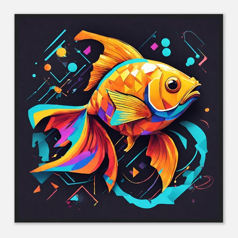 Fish Pop Art, Fish Painting, Marine Pop Art, Pop Art Painting, Pop Art ...