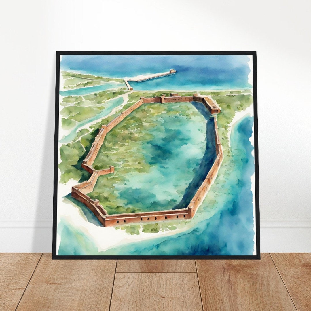 Dry Tortugas National Park Art, Dry Tortugas Painting, Dry Tortugas ...