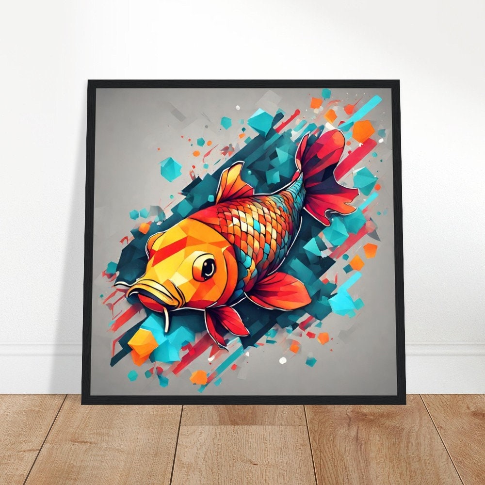 Fish Pop Art, Fish Painting, Marine Pop Art, Pop Art Painting, Pop Art ...
