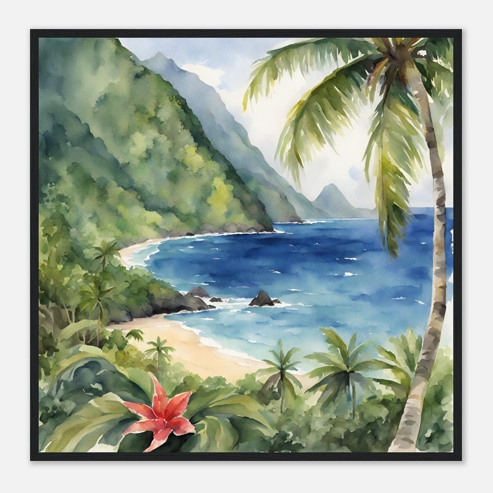 American Samoa National Park Art, American Samoa Painting, American ...