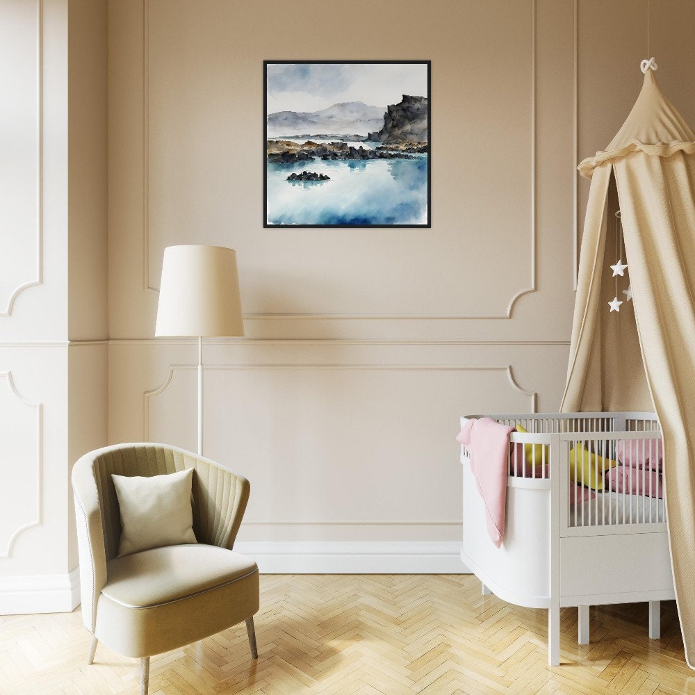 The Blue Lagoon Art, the Blue Lagoon Painting, the Blue Lagoon ...