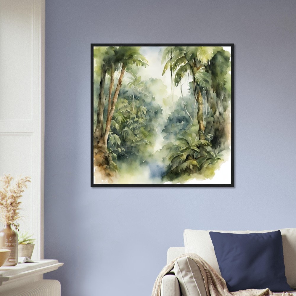 Amazon Rainforest Art Amazon Rainforest Painting Amazon - Etsy