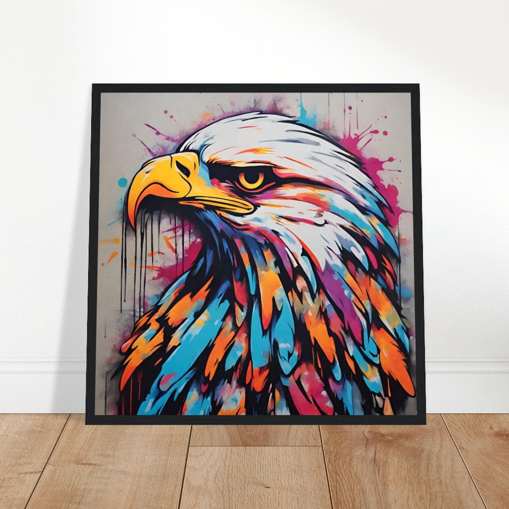 Eagle Pop Art, Eagle Painting, Freedom Pop Art, Pop Art Painting, Pop ...