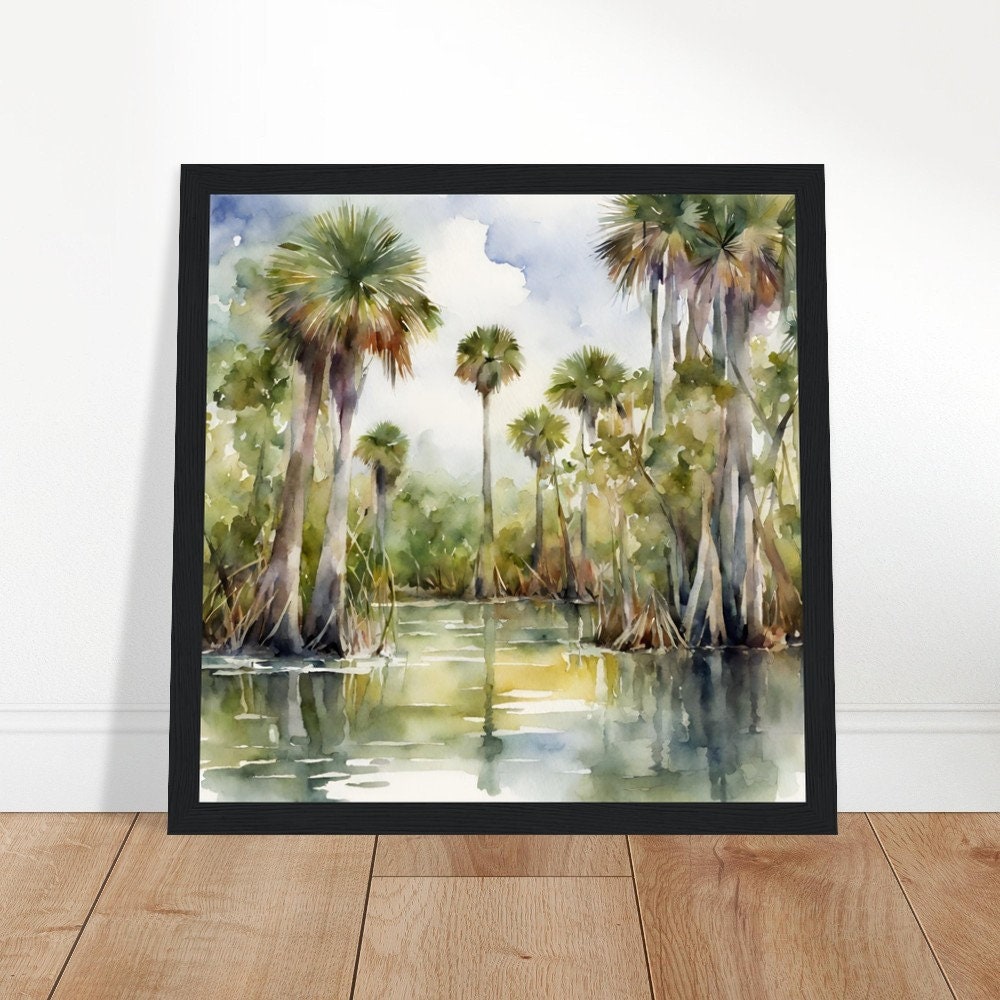 Everglades National Park Art, Everglades Painting, Everglades ...