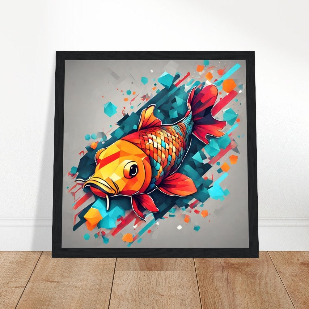 Fish Pop Art, Fish Painting, Marine Pop Art, Pop Art Painting, Pop Art ...