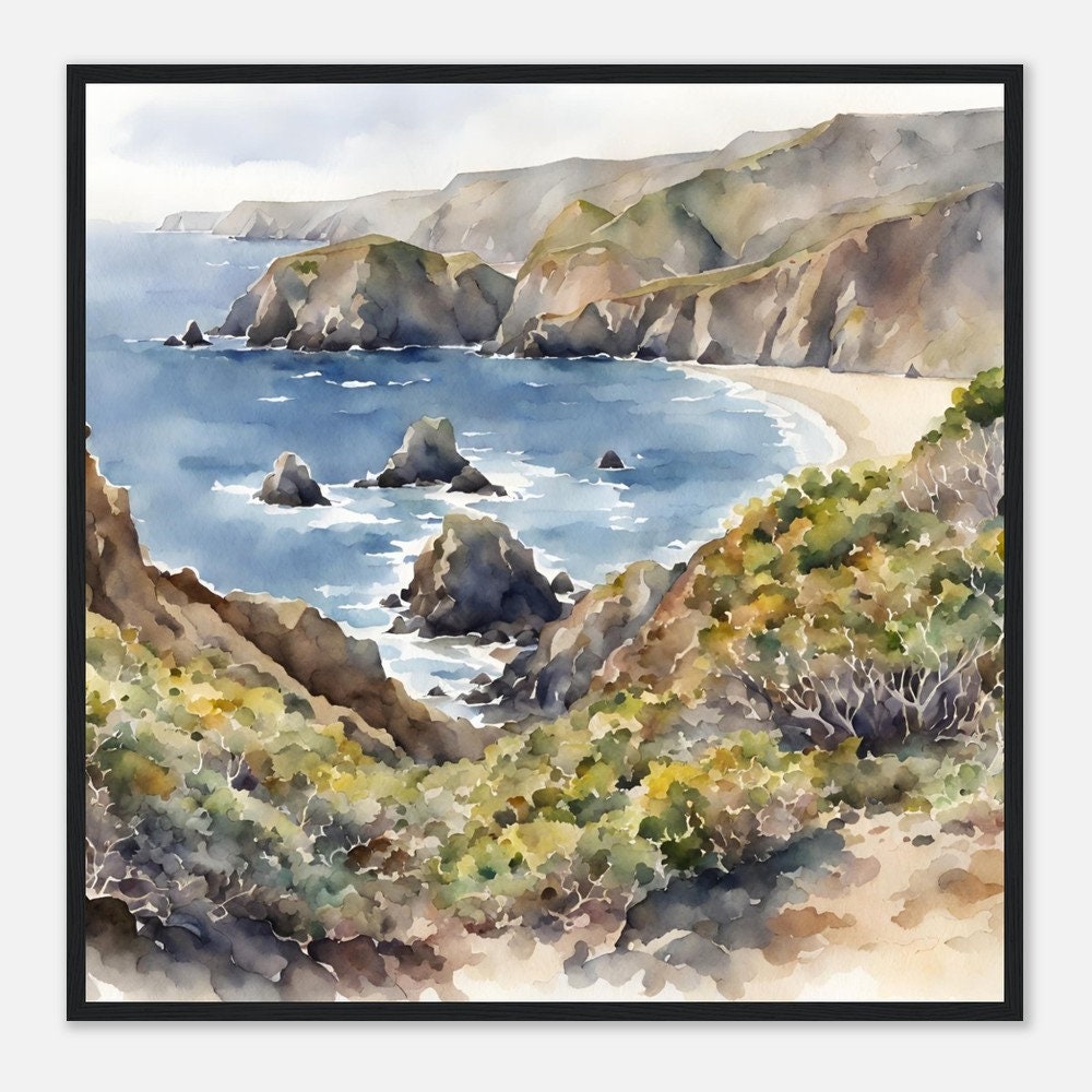 Channel Islands National Park Art, Channel Islands Painting, Channel ...